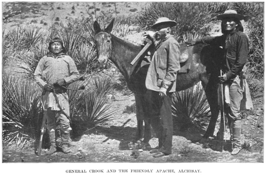 MOH recipient William Alchesay with General George Crook - MEDALS ...