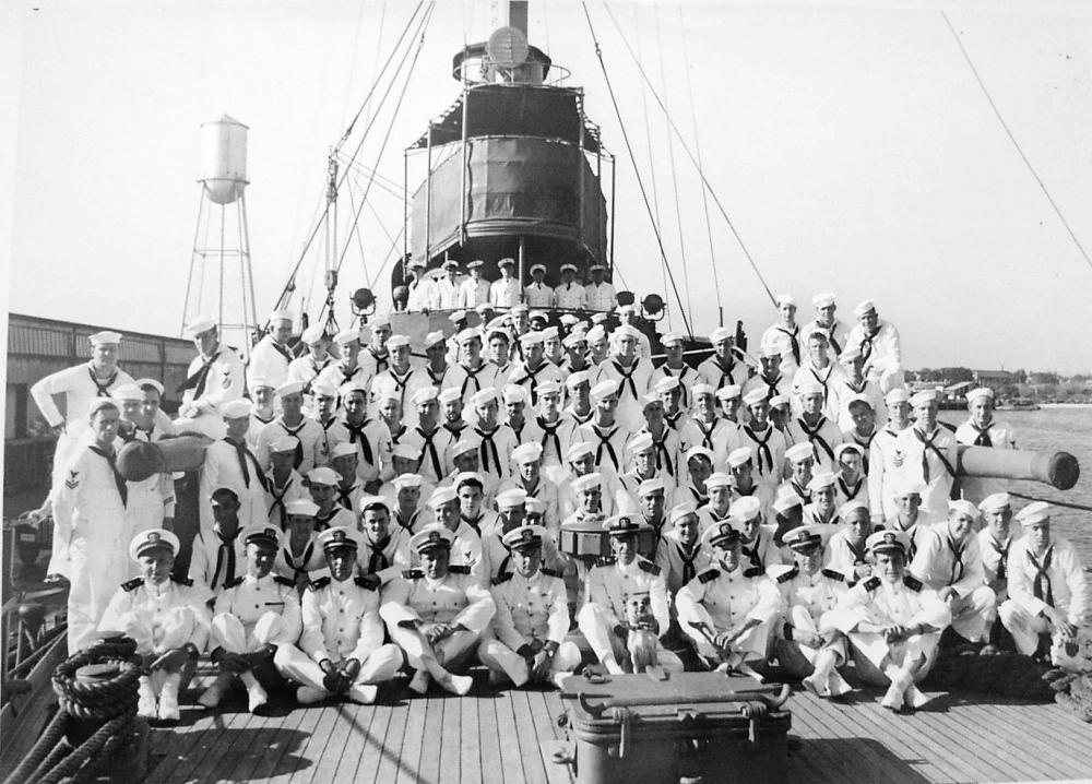 photos of an unknown US Navy ship - USS Dover (IX 30) ex USS Wilmington ...