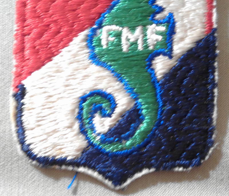 USMC Fleet Marine Force Patch - unusual weave - MARINES - U.S ...