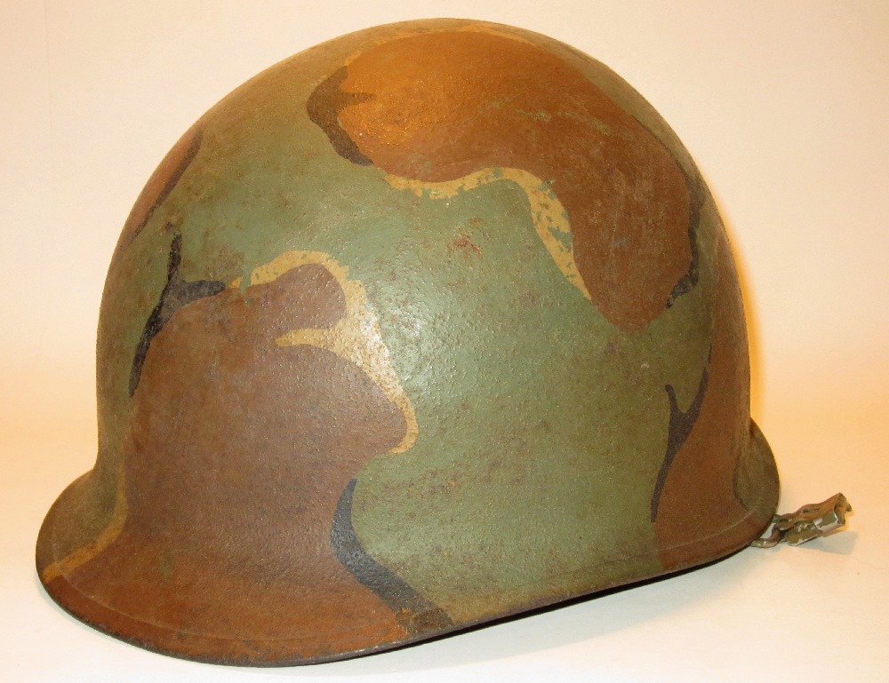 ERDL camo painted M1 - M-1; M-1C & M-2 HELMETS - U.S. Militaria Forum