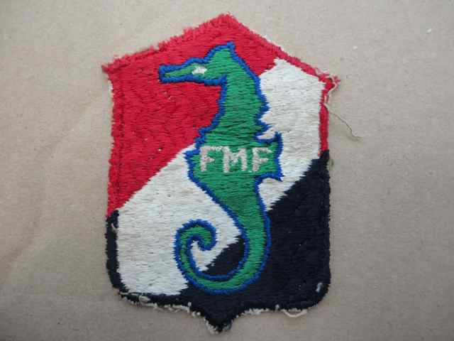USMC Fleet Marine Force Patch - unusual weave - MARINES - U.S ...