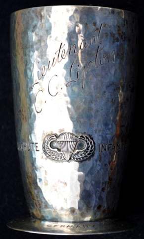 WWII 506th Parachute Infantry Regimental Officer's Silver Cup ...