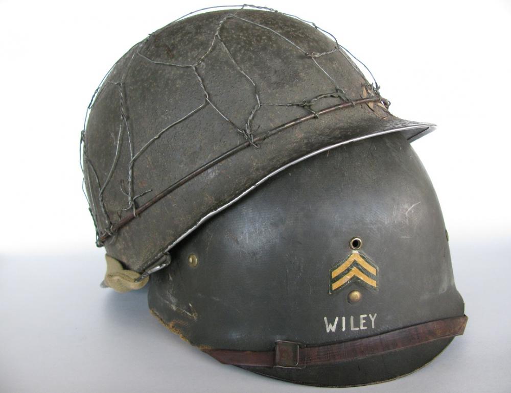WWII Enlisted/NCO Marked Helmets - Page 3 - M-1; M-1C & M-2 HELMETS - U ...