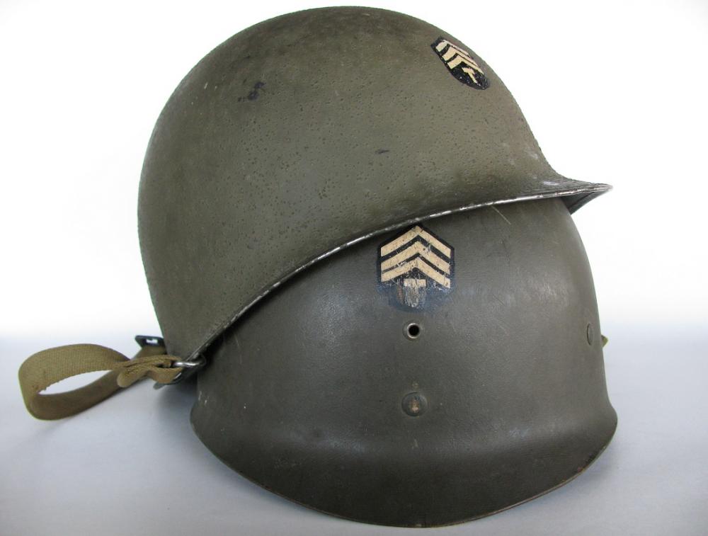 WWII Enlisted/NCO Marked Helmets - Page 3 - M-1; M-1C & M-2 HELMETS - U ...
