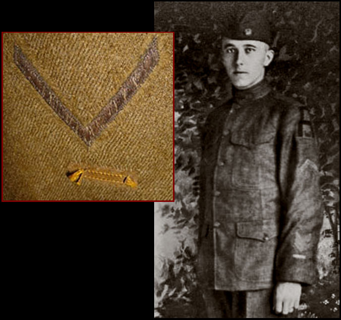 AEF Special Duty Armbands & Stripes - (1917-1919) WORLD WAR ONE ...