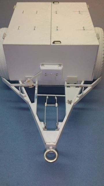 1/16 scale M8 armored ammunition trailer full scratch - MODELING - U.S ...