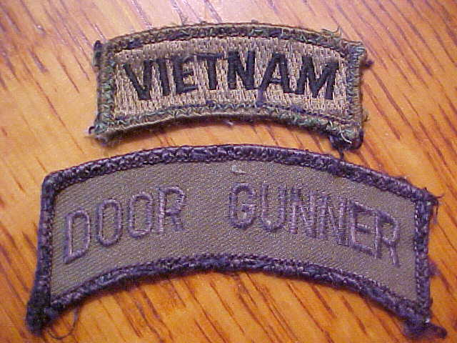 Vietnam & Door Gunner Patch Tabs - ARMY AND USAAF - U.S. Militaria Forum