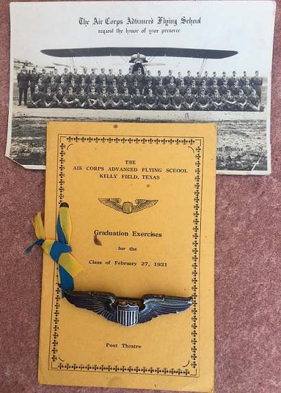 Old Kelly Field - WING BADGES - U.S. Militaria Forum