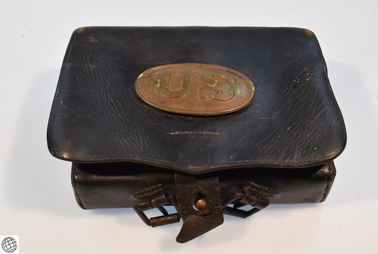 M1855 and M1861 cartridge boxes - (1861-1865) AMERICAN CIVIL WAR - The ...