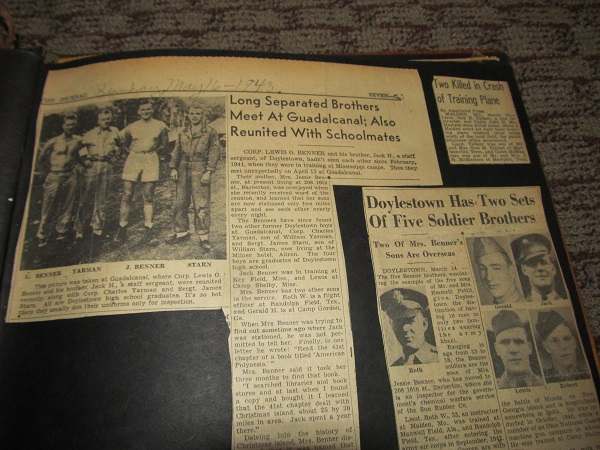 The 5 Benner Brothers of WWII from Doylestown Ohio to Guadalcanal ...