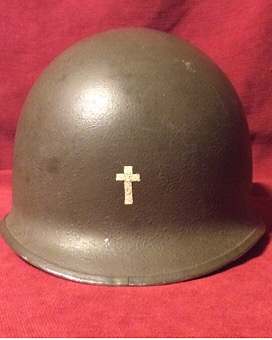Named WW2 Chaplain helmet - CHAPLAIN & MEDIC HELMETS - U.S. Militaria Forum