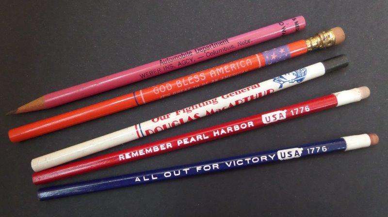 Pencils - HOMEFRONT & THE WAR EFFORT - U.S. Militaria Forum
