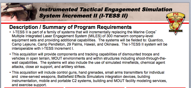 Military laser tag: MILES I TESS tactical simulators - FIREARMS - U.S ...