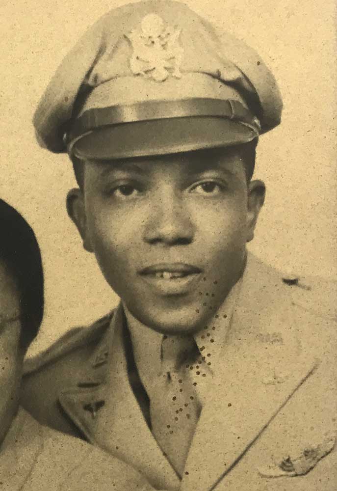 Tuskegee Airman studio portrait - EPHEMERA, PHOTOGRAPHS & MILITARY ...