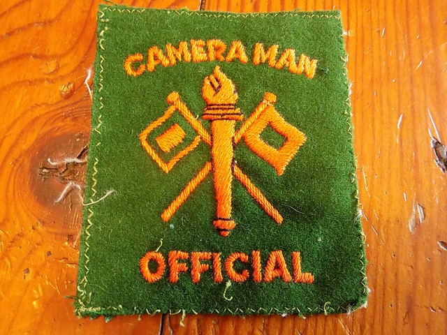 Cameraman Official Embroidered on Wool Patch - ARMY AND USAAF - U.S ...