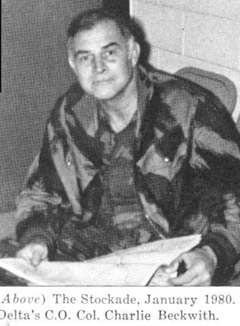 Col. Charlie Beckwith 1st SFOD-Delta Delta Force Uniform Grouping ...