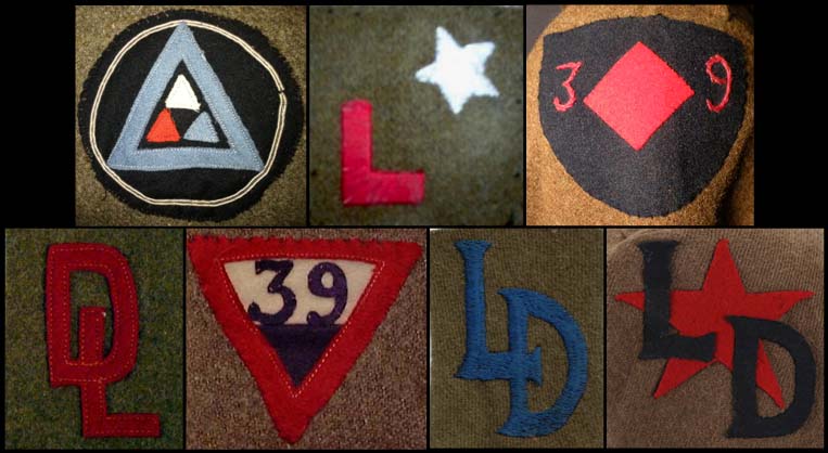 WW1 39th Division Ammo Train grouping - GROUPINGS PAGE - U.S. Militaria ...