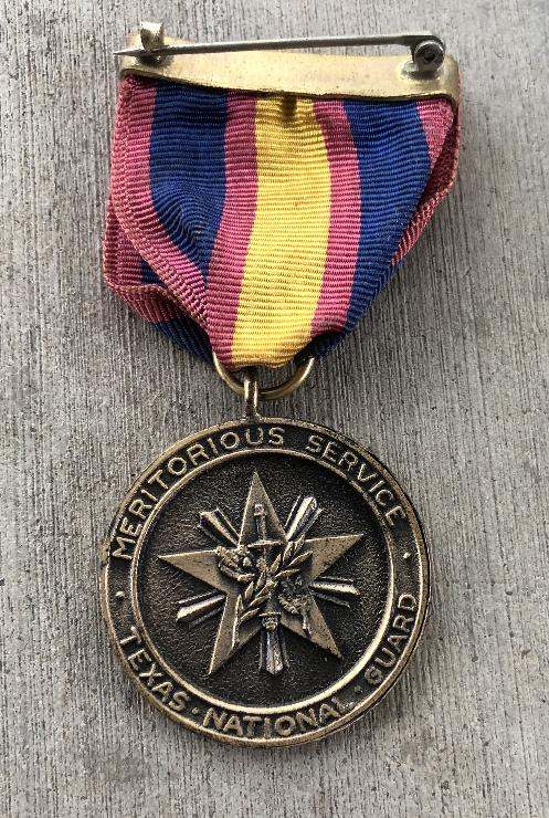 Texas National Guard Meritorious Service Medal - MEDALS & DECORATIONS ...