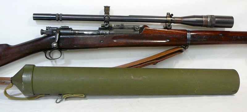 USMC Rifle (Sniper’s) Caliber .30 M1903A1, W/Telescope, Sighting ...