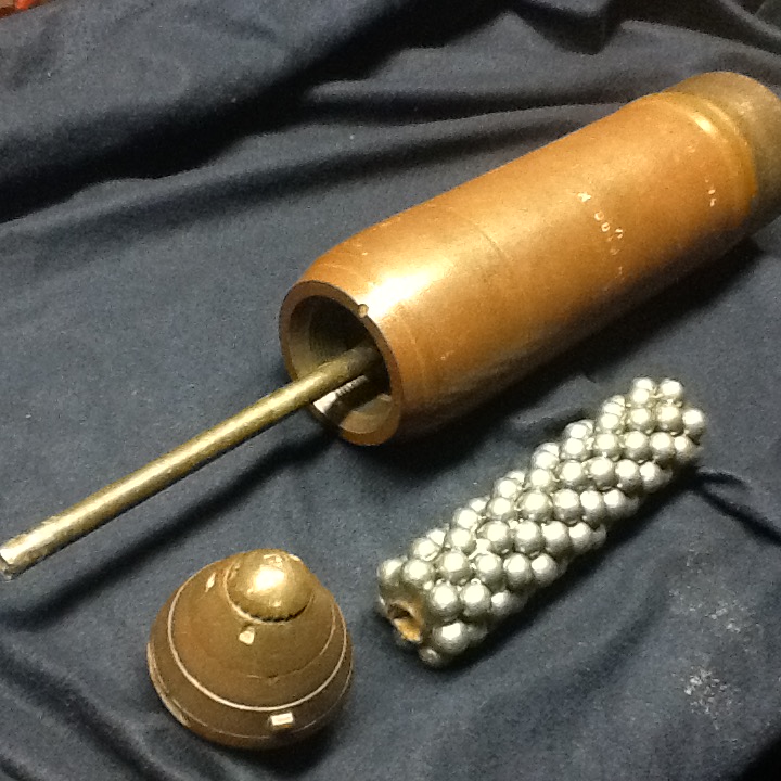 US WW1 Shrapnel round - FIREARMS - U.S. Militaria Forum