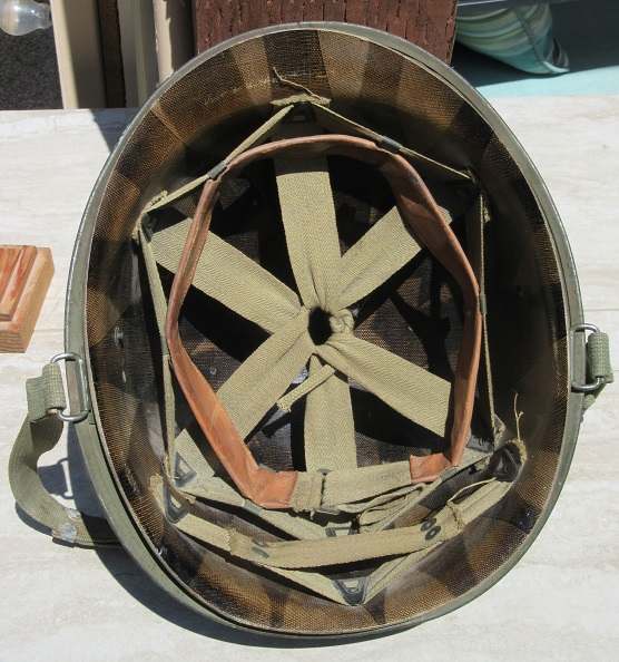 M1 Helmet and Liner with stencil markings. Help? - M-1; M-1C & M-2 ...