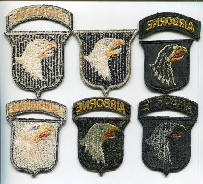 Opinions please: 101st patches and reference book - ARMY AND USAAF - U ...