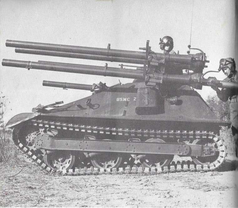 Two 1950s Photos of USMC Combat Vehicles. - MILITARY VEHICLES - U.S ...