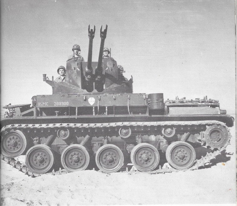 Two 1950s Photos of USMC Combat Vehicles. - MILITARY VEHICLES - U.S ...