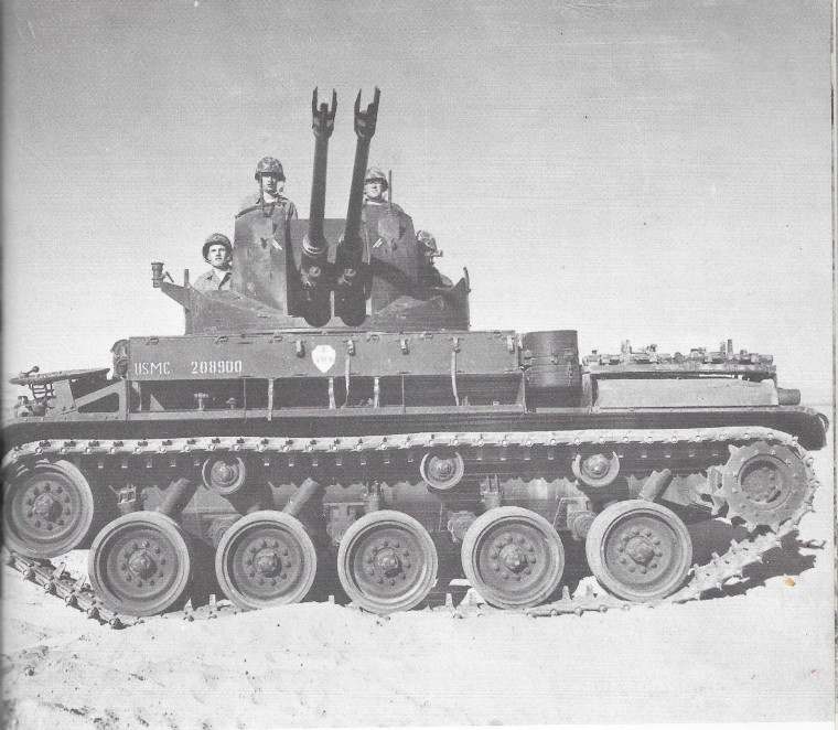 Two 1950s Photos of USMC Combat Vehicles. - MILITARY VEHICLES - U.S ...
