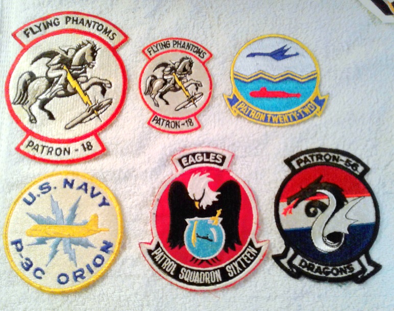 My most recent Navy / Marine patch additions - NAVY, COAST GUARD AND ...
