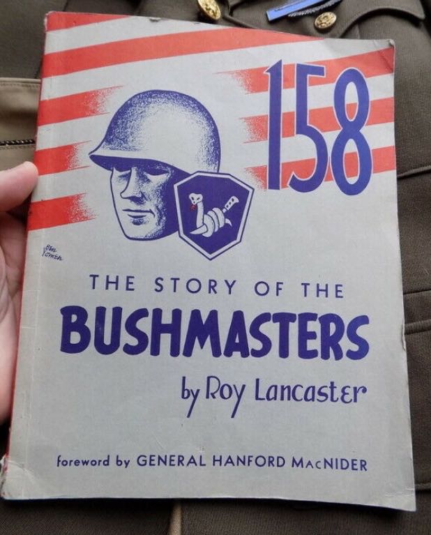 158th Infantry BUSHMASTERS - Captain Henry A. Seebald - GROUPINGS PAGE ...