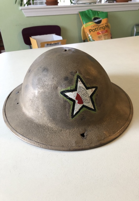Neon Green USMC ? M1917 - M1917 & M1917A1 HELMETS - U.S. Militaria Forum