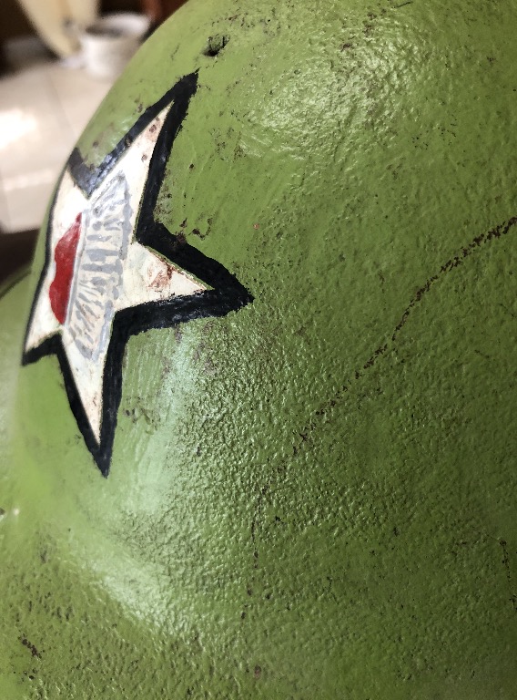 Neon Green USMC ? M1917 - M1917 & M1917A1 HELMETS - U.S. Militaria Forum