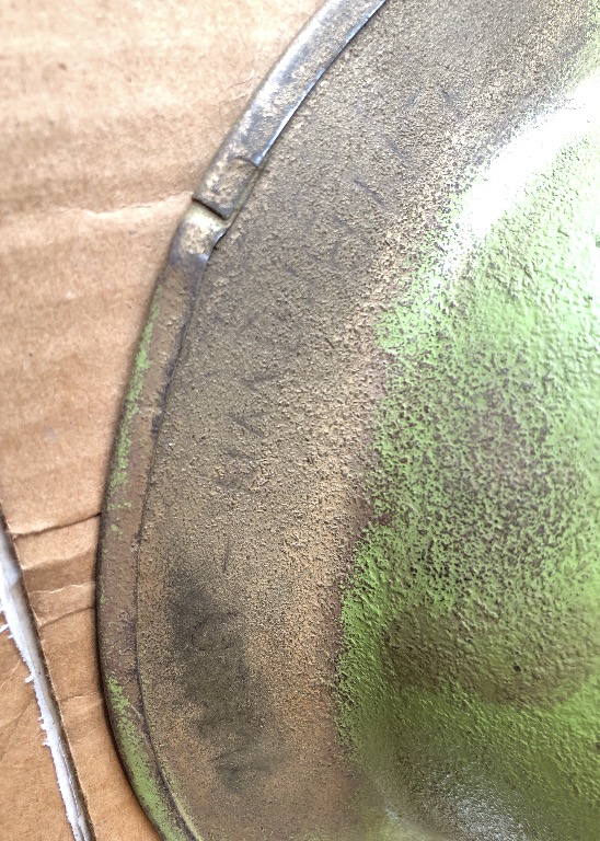 Neon Green USMC ? M1917 - M1917 & M1917A1 HELMETS - U.S. Militaria Forum