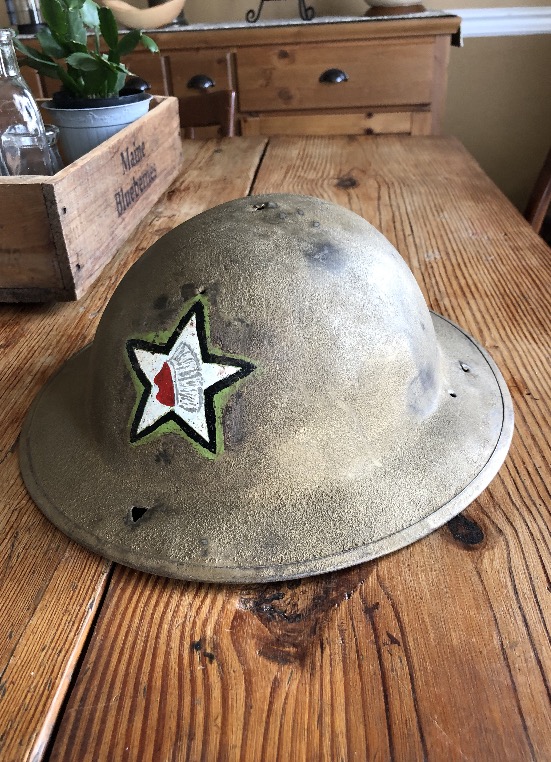 Neon Green USMC ? M1917 - M1917 & M1917A1 HELMETS - U.S. Militaria Forum