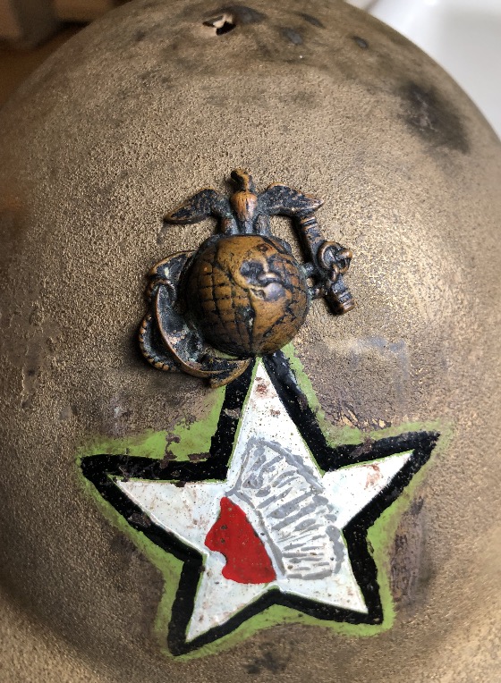 Neon Green USMC ? M1917 - M1917 & M1917A1 HELMETS - U.S. Militaria Forum