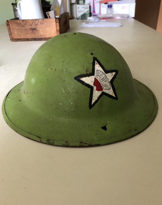 Neon Green USMC ? M1917 - M1917 & M1917A1 HELMETS - U.S. Militaria Forum
