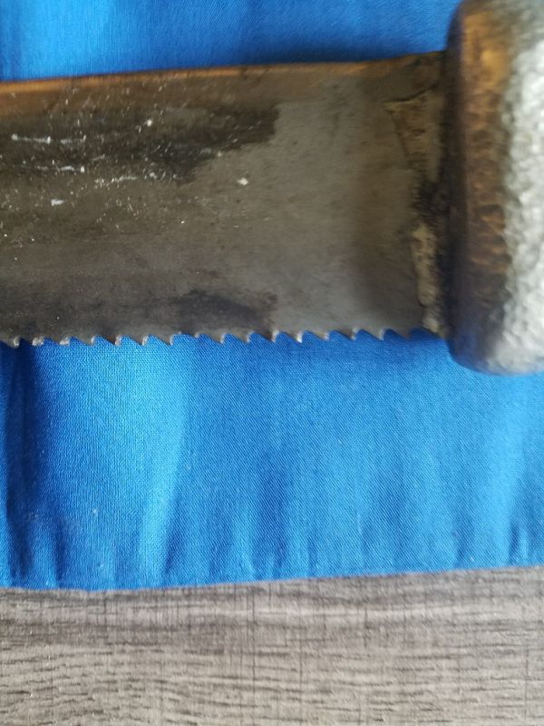Theater made 9in saw tooth blade - EDGED WEAPONS - U.S. Militaria Forum