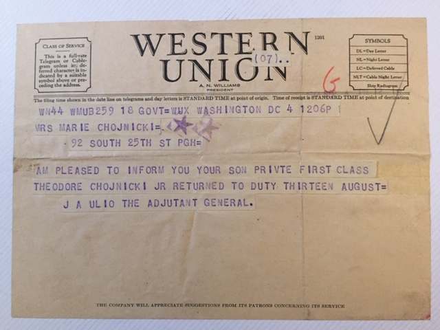 WWII - Western Union Telegraphs - EPHEMERA, PHOTOGRAPHS & MILITARY ...