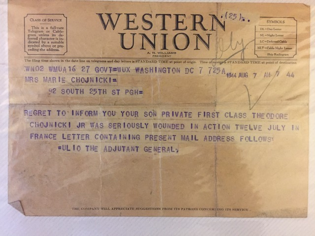 WW2 - Telegram/Paper Docs Grouping - GROUPINGS PAGE - U.S. Militaria Forum