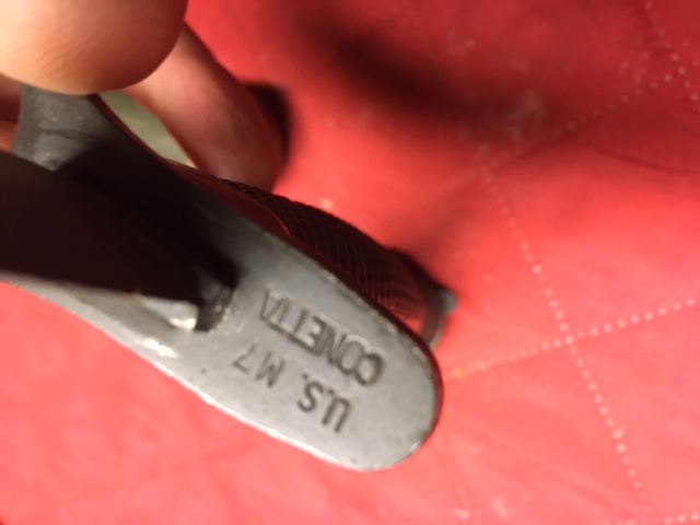 M7, Conetta and Imperial, M8 sheath markings and 1968 E tool. - EDGED ...