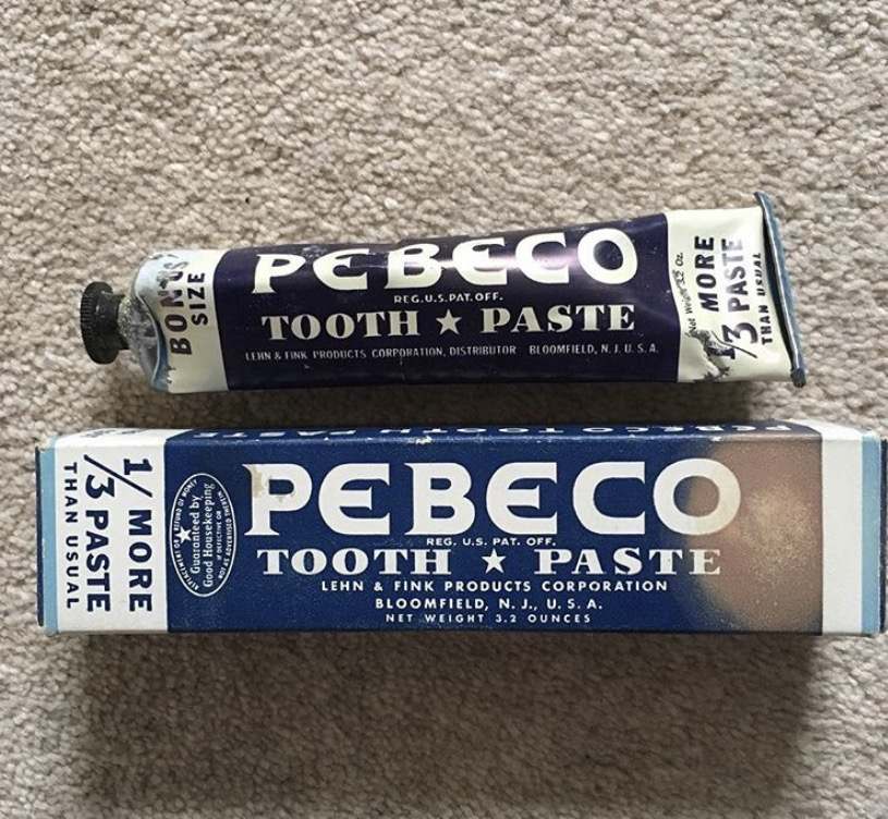 Brush your Teeth! Tooth Paste WWII-Vietnam - FIELD & PERSONAL GEAR ...