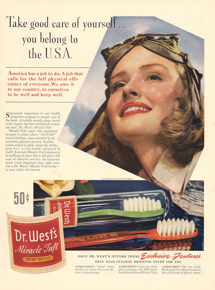 Brush your Teeth! Tooth Paste WWII-Vietnam - FIELD & PERSONAL GEAR ...