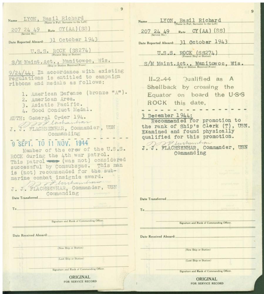 Named WWII Submarine Chief's Uniform-Served on the USS Rock - NAVAL ...