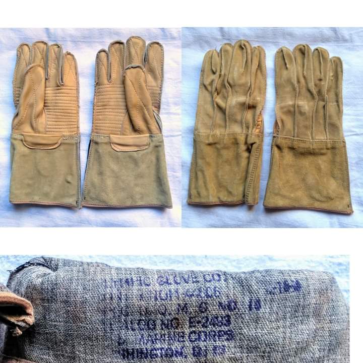 USMC BARB WIRE GLOVES - FIELD & PERSONAL GEAR SECTION - U.S. Militaria ...