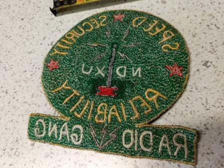 Unidentified patch - Radio / Communications - Vietnam era - NAVY, COAST ...