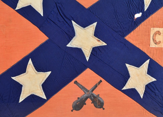 most important Confederate Texas battle flag known to exist anywhere ...