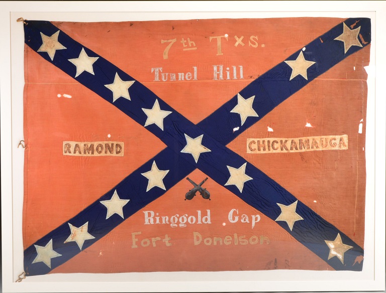 most important Confederate Texas battle flag known to exist anywhere ...