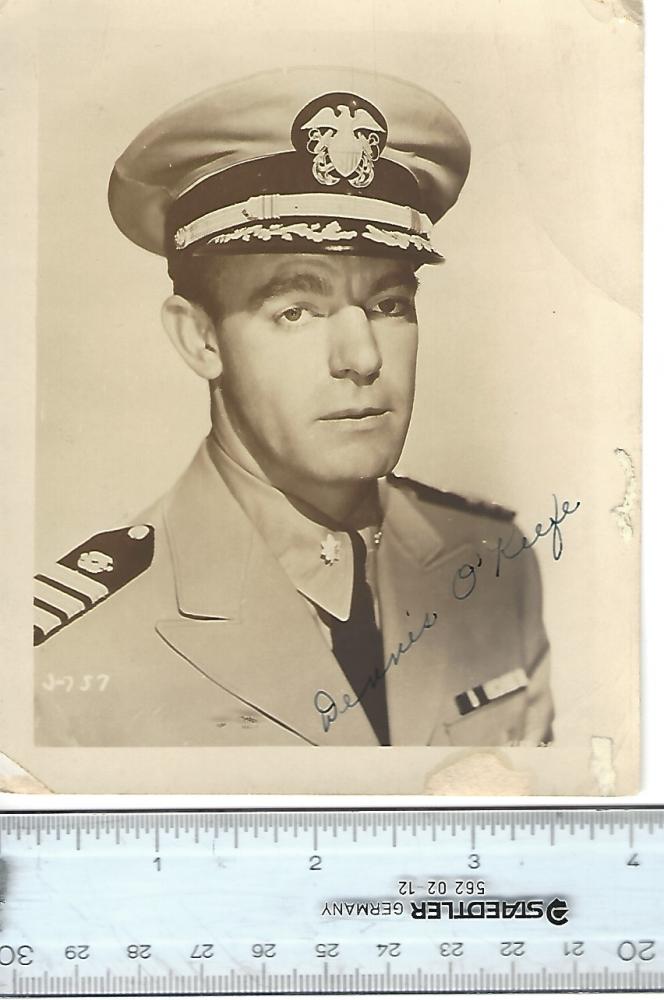 Actor Dennis O'Keefe LtCmdr Photo - MOVIE & TV REVIEWS - U.S. Militaria ...
