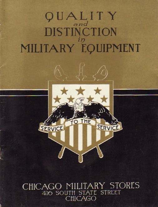 1933 Chicago (Illinois) Military Stores (Catalogue) - EPHEMERA ...